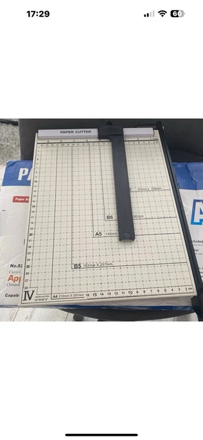 PROFESSIONAL A4 PAPER Guillotine Cutter Trimmer Machine £9.99 - PicClick UK