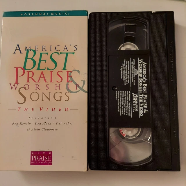 VHS AMERICAS BEST Praise & Worship Praise Songs Tested £11.27 - PicClick UK
