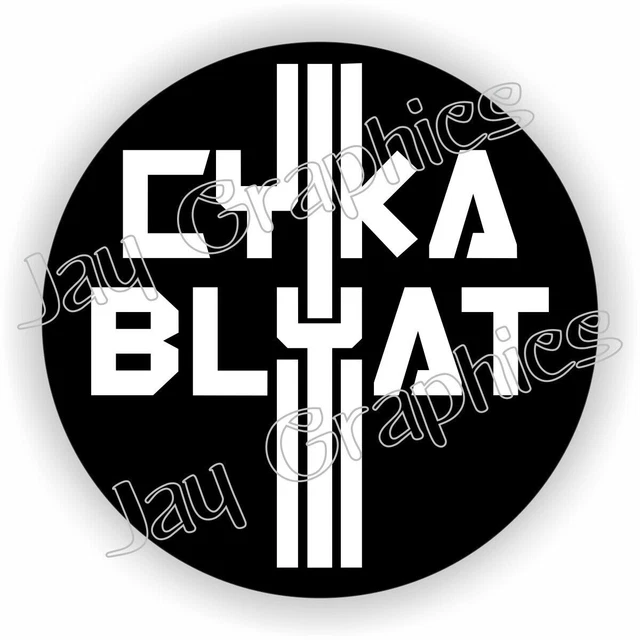 HARD HAT CYKA BLYAT Slavic Soviet Sticker Decal £2.15 - PicClick UK