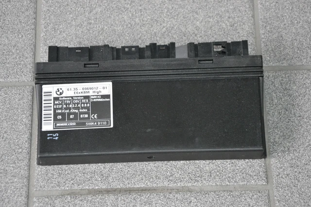 BMW E61 E60 5er Centralina Modulo Corpo Alto Controllo Unità 61.35 ...