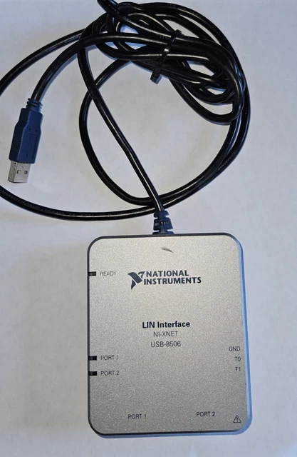 NATIONAL INSTRUMENTS NI USB-8506/2 XNET LIN Interface Device, 2-Port ...