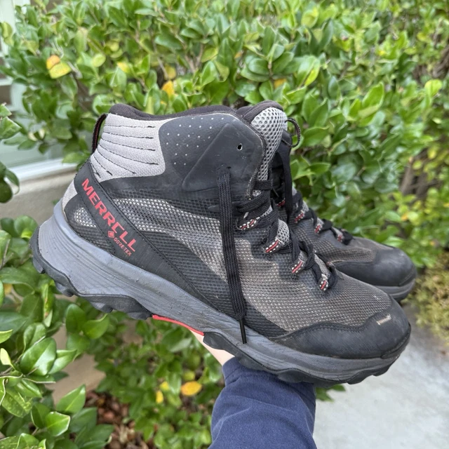 MERRELL MOAB MID Gore-Tex J066871 Mens Hiking Trail Boots Beluga Size ...