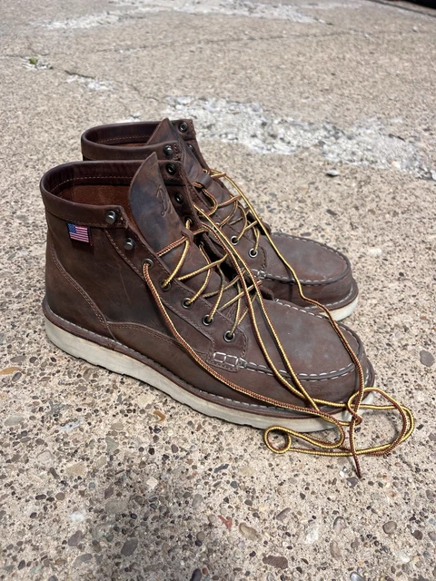 DANNER BULL RUN Steel Toe Work Boots £113.20 - PicClick UK