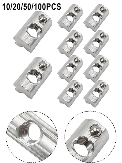 SLIDING BLOCK ALUMINUM Sliding Block Durbale M8 Thread Aluminum Sliding ...