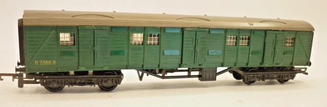 TRI-ANG 00 GAUGE BR LUGGAGE UTILITY VAN - GREEN- R226, h £7.99 ...