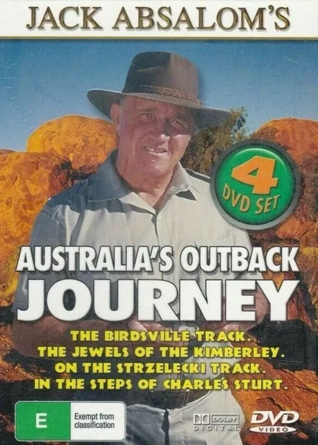 AUSTRALIA'S OUTBACK JOURNEY DVD Jack Absaloms 4 Disc Set Brand New ...