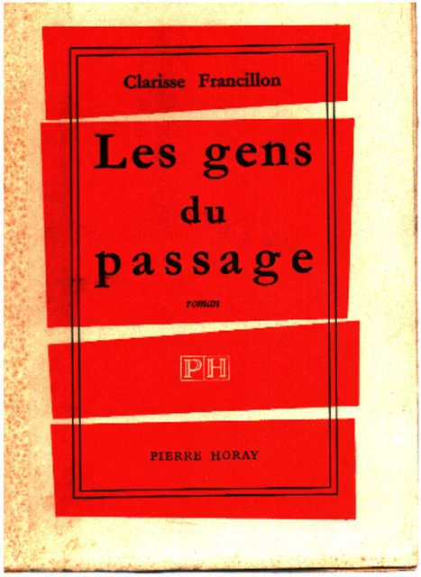 LES GENS DU passage | Francillon Clarisse | Etat correct EUR 16,00 ...