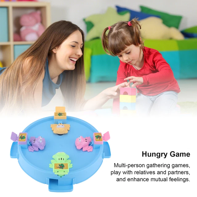 (MACA BLUE BIG Plate Chinese)Hungry Frogs Game Family Board Game ...