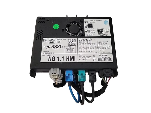 TESTED GM NG-1.1-HMI Human Machine Interface HMI Module 22973325 SRX ...