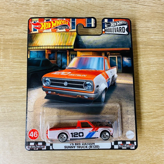 75 BRE DATSUN Sunny Truck Ute B120 Premium Real Riders 2022 Boulevard #46 EUR 18,18 - PicClick FR