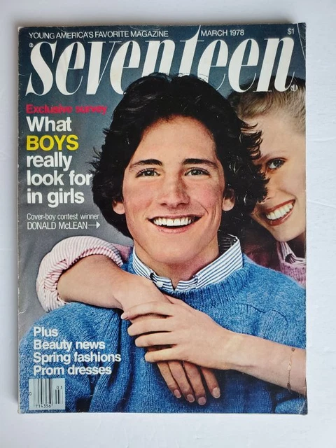 3/1978 SEVENTEEN MAGAZINE Deborah Raffin William Katt Cheri La Rocque K ...