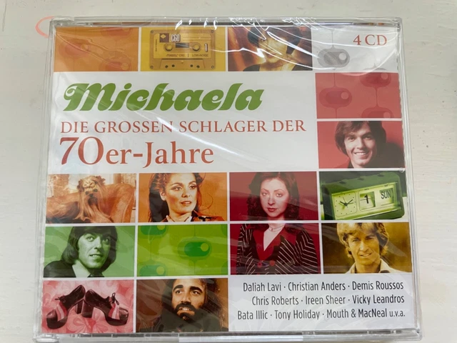 MICHAELA DIE GROSSEN Schlager der 70er Jahre 4 CD´s NEU OVP EUR 4,00 - PicClick DE