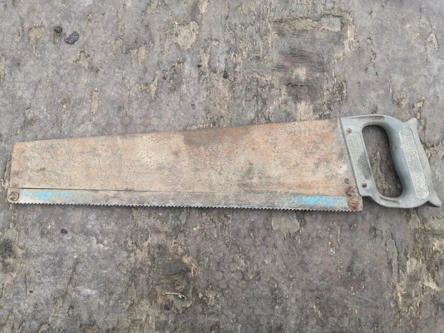 VINTAGE ECLIPSE NO 56 BUILDING MATERIAL SAW sheet collectable tools diy ...