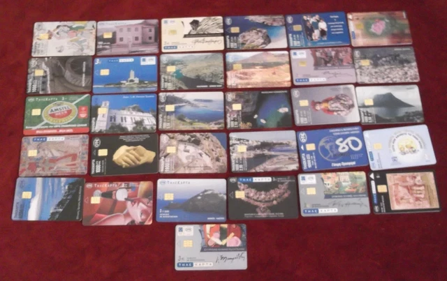 GREECE, 85 DIFFERENT Phonecards all without Code Number: DUMMY, never ...