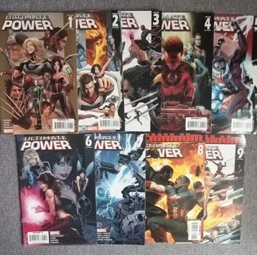 ULTIMATE POWER MARVEL Tomes 1 à 9 de 2006 à 2008 en Anglais BD EUR 42 ...