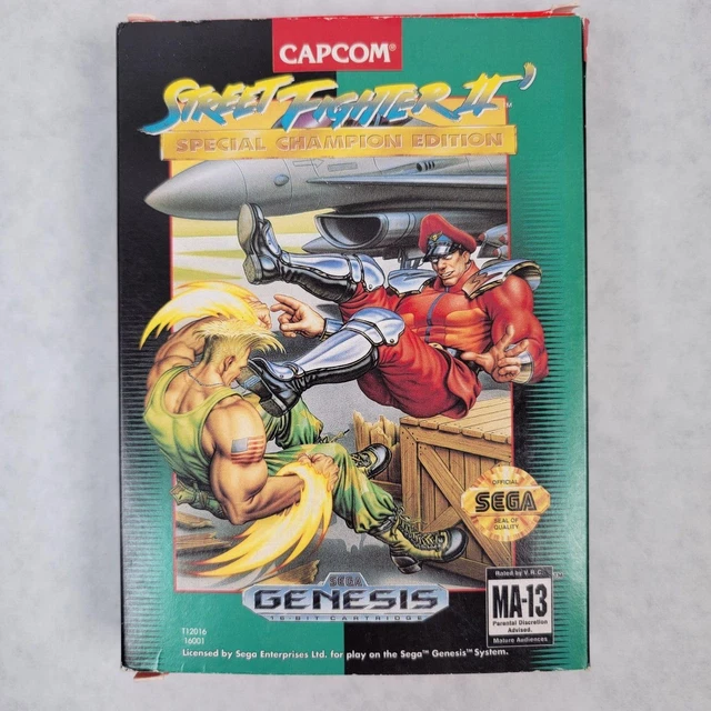 STREET FIGHTER II Special Champion Edition Sega Genesis Complet EUR 30,96 - PicClick FR