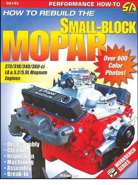HOW TO REBUILD The Small-Block Mopar £46.94 - PicClick UK