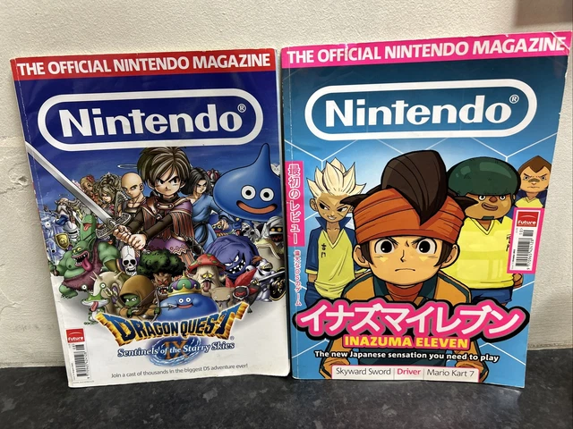 OFFICIAL NINTENDO MAGAZINE Issue 58 + 73 Bundle Dragon Quest Zelda ...