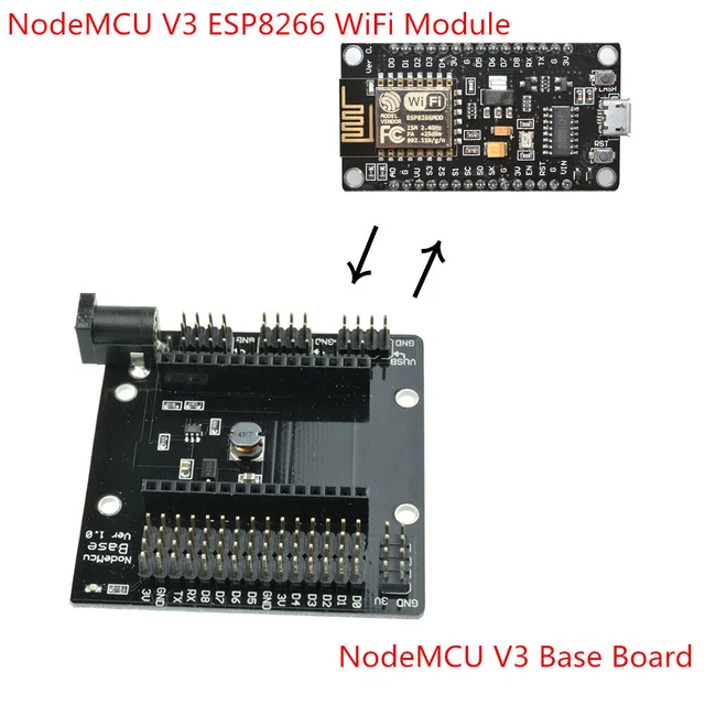 SCHEDA DI SVILUPPO NodeMcu V3 ESP8266 CH340G NodeMCU scheda di ...