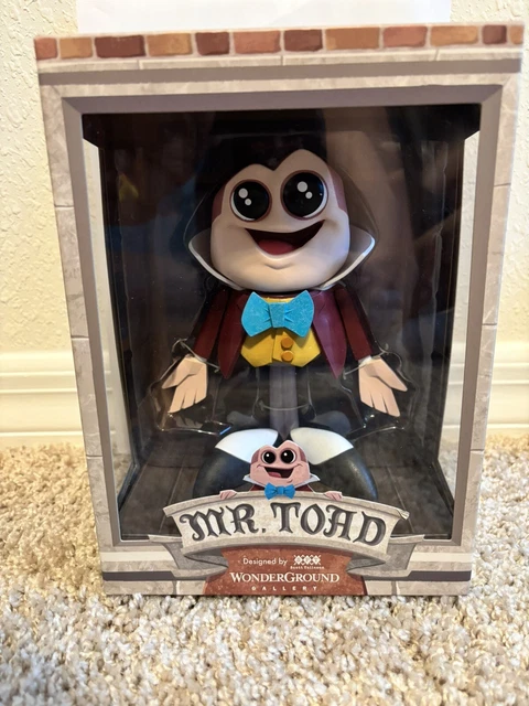 DISNEY PARKS Mr. Toad’s Wild Ride Vinyl Figure WonderGround Gallery NEW ...
