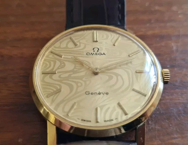 MENS RARE AND Unique Omega Geneva Manual Watch Circa 1960s $450.00 ...