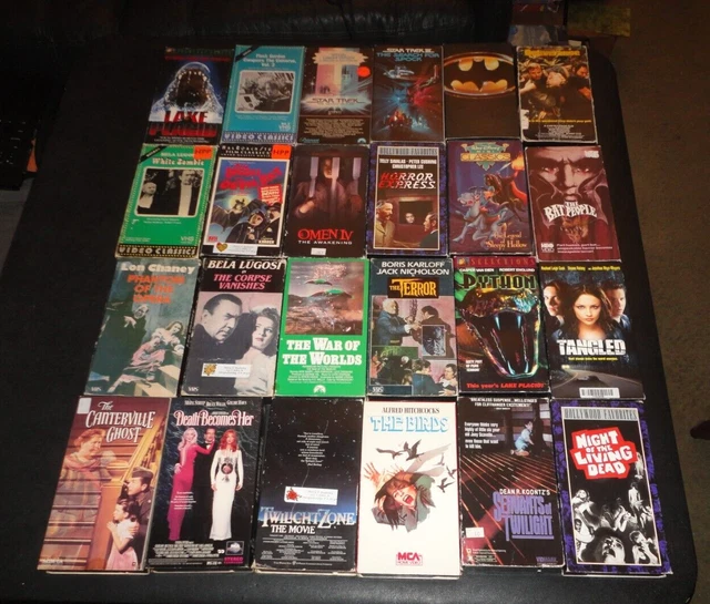 HORROR VHS LOT (VHS Lot of 24) Huge Gore Slasher Cult Rare OOP EUR 30,47 - PicClick DE