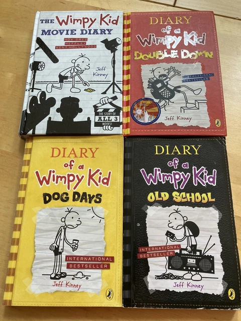 DIARY OF A Wimpy Kid Books x 4 Bundle Set Collection EUR 4,92 - PicClick IT