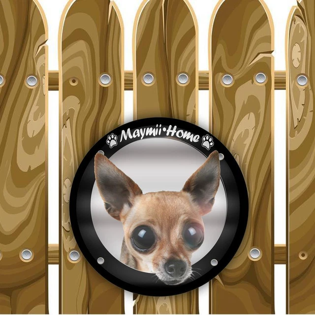 PET DOG FENCE Window Cats Dogs Peek Bubble Durable Acrylic Dome Window ...