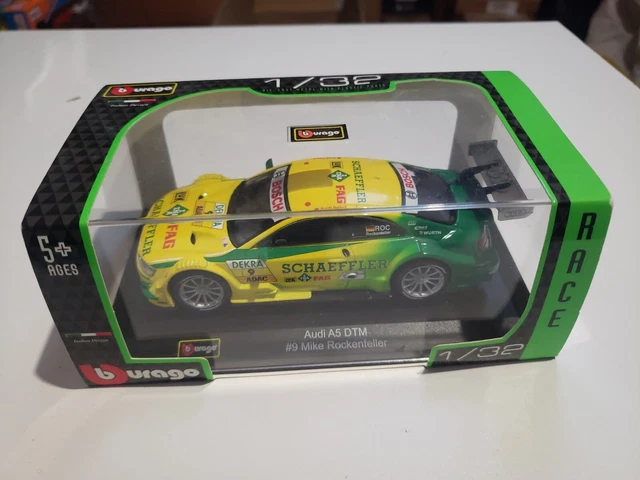AUDI A5 DTM 9 Mike Rockenfeller Rally Car Burago 1/32 EUR 20,00 ...