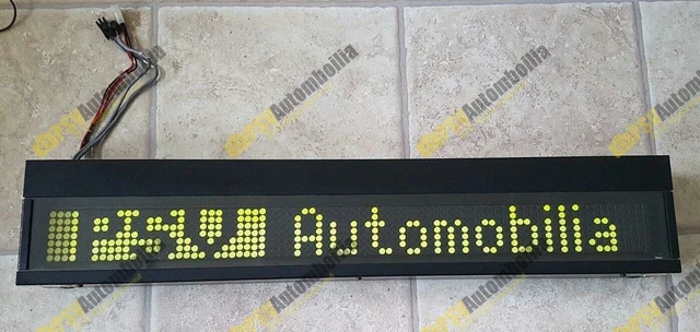 HANOVER F111C 84X7 Flip Dot Bus Coach Destination Display Home Office ...