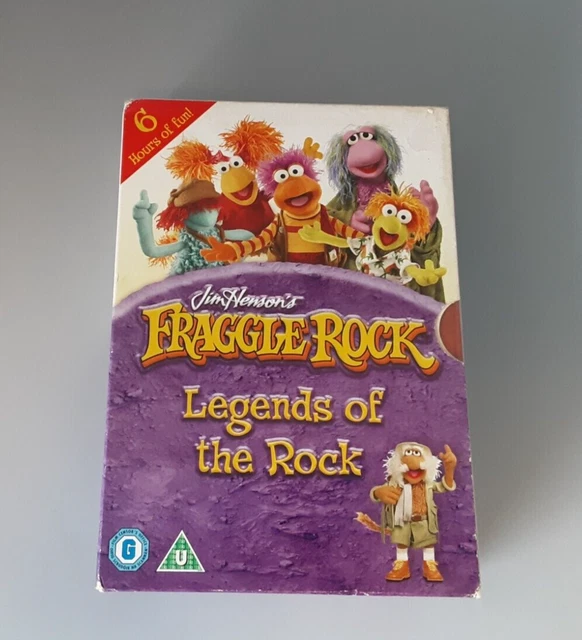 FRAGGLE ROCK - Legends Of The Rock(4 DVD Box Set 2007) Jim Henson Kids ...