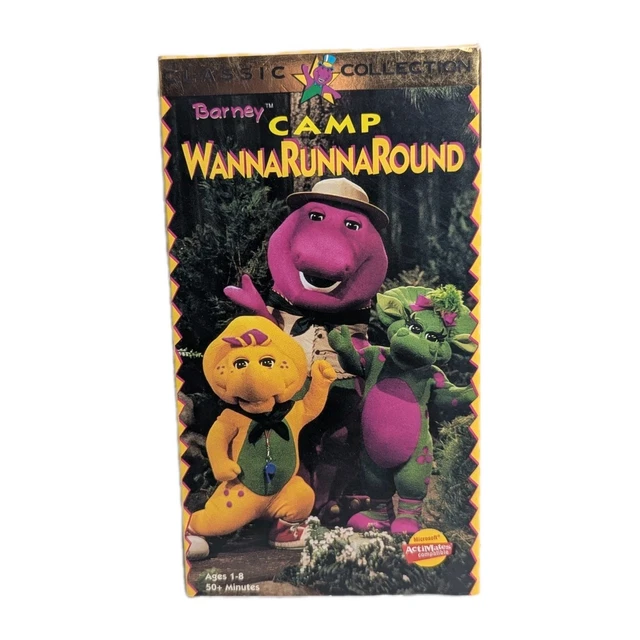 BARNEY - BARNEYS Camp WannaRunnaRound (VHS, 1997) £9.23 - PicClick UK