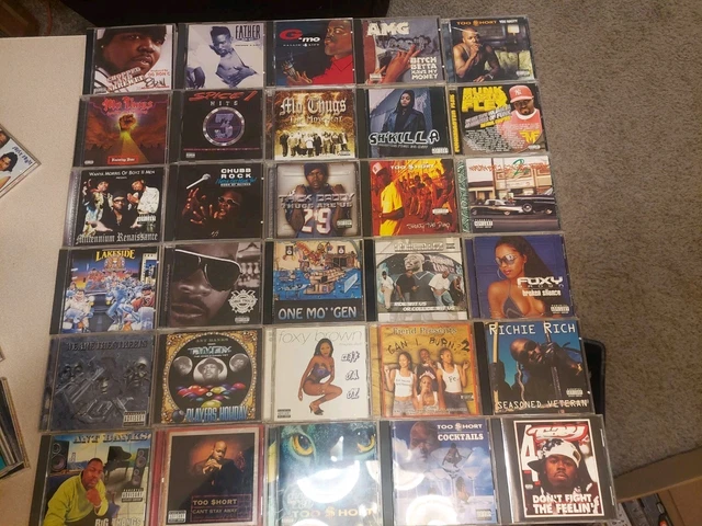 LOT OF 30 CLASSIC HIP HOP RAP CDS 90s GANGSTA G-FUNK GANGSTA SOME RARE ...