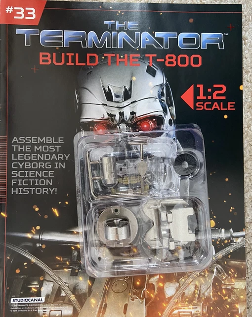1:2 SCALE HACHETTE Terminator Build The T-800 Endoskeleton # 33 £9.95 ...