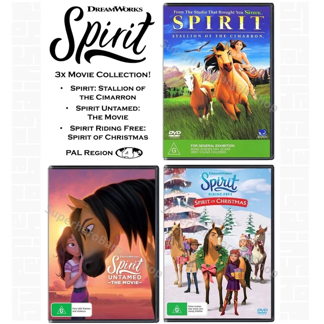 SPIRIT | 3-MOVIE Collection (DVD, 3-Disc) PAL Region 4 (DreamWorks ...