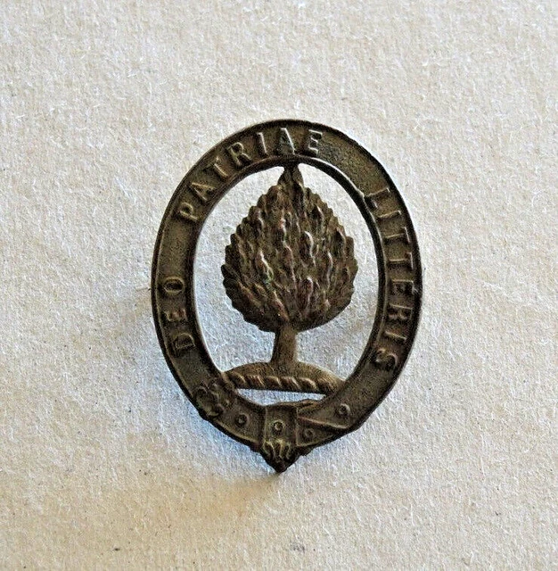 1920S? AUSTRALIAN SCOTCH COLLEGE UNIFORM CAP BADGE STOKES NUMBER 1774 ...