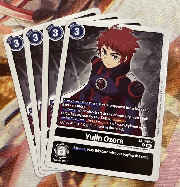 DIGIMON CARD GAME Yujin Ozora EX10-062 U Playset Of 4 £2.69 - PicClick UK