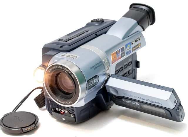 CAMESCOPE SONY DIGITAL Handycam DCR-TRV140E PAL Digital8 20x 560x Video ...