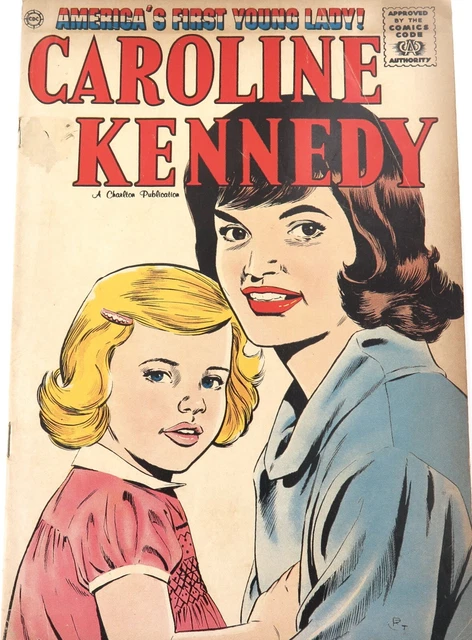 1961 CAROLINE KENNEDY "America's First Young Lady" Comic. JFK, Jackie ...