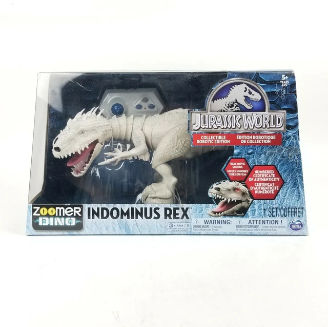 ZOOMER DINO JURASSIC World Indominus Rex Collectible Robotic Edition ...