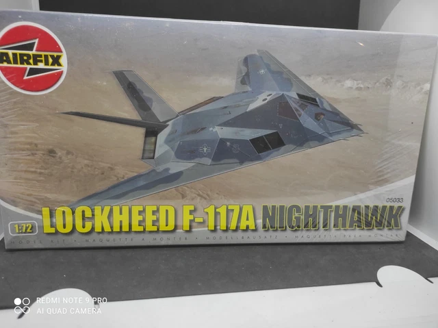 LOCKHEED F 117A Nighthawk 1/72 Airfix Model Jet Airplane Kit #05033 NEW ...