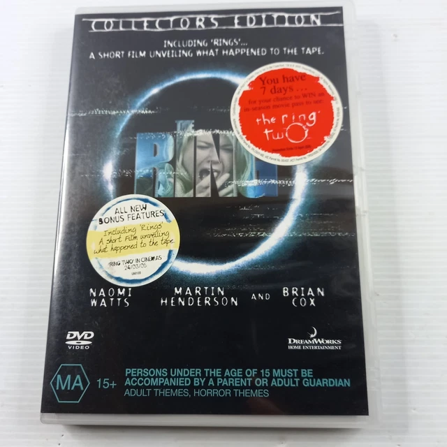 THE RING COLLECTORS edition dvd region 2- 4 PAL - Rated MA15+ $6.99 - PicClick AU