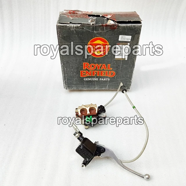 GENUINE ROYAL ENFIELD Himalayan BS4 Model Complete Front Disc Brake ...