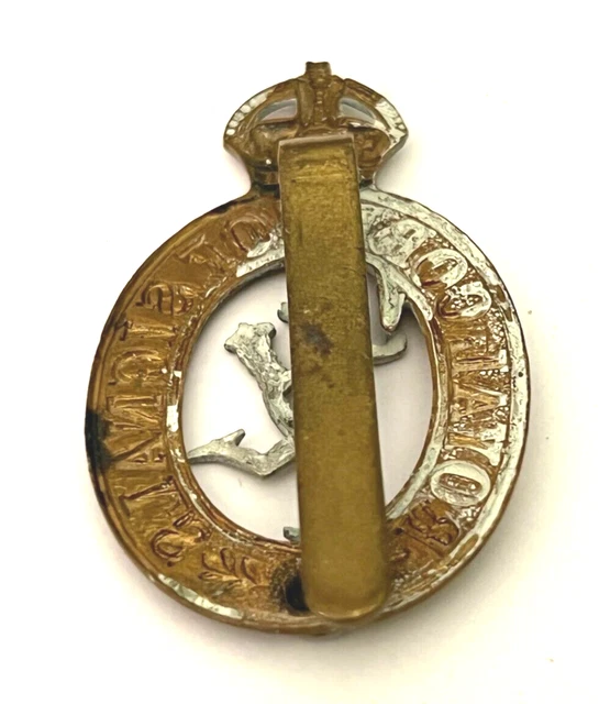 WW2 ROYAL CORPS of Signals Cap Badge 49 x 30 mm EUR 17,53 - PicClick IT