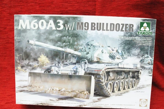 1:35 TAKOM 2137 - M60A3 w/M9 Bulldozer OVP EUR 40,00 - PicClick DE