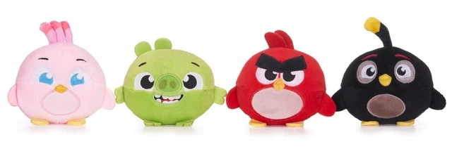 NEW OFFICIAL 5& Angry Bird Talking Slammer Plush Angry Bird Soft Toys ...