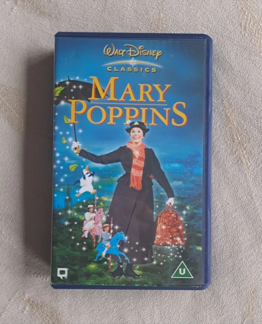 WALT DISNEY CLASSICS Mary Poppins VHS Video Tape £1.16 - PicClick UK