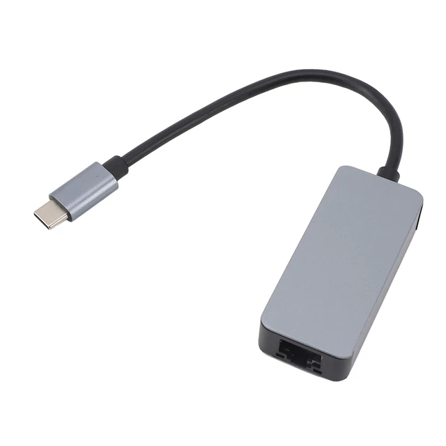 USB C TO Ethernet Adapter USB Type C To RJ45 Gigabit Ethernet LAN ...