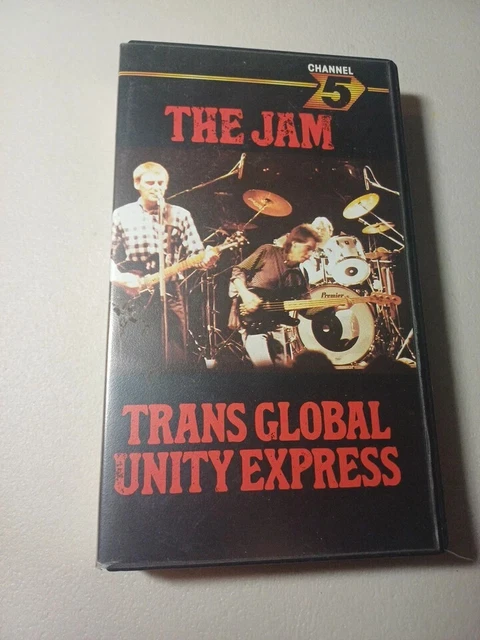 THE JAM TRANS-GLOBAL Unity Express (VHS). Channel 5. 1986. £10.49 ...