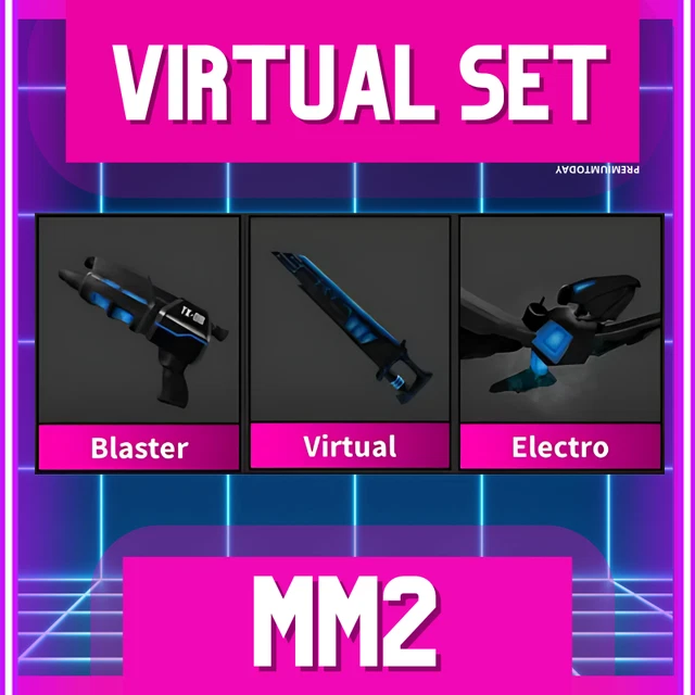 VIRTUAL SET (BLASTER + Virtual + Electro) | MM2 | Compatible with ...